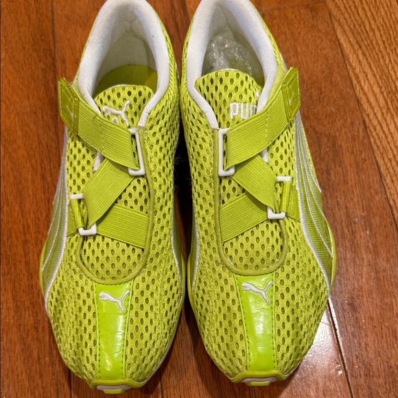 Puma | Shoes | Puma Cell Neon Green Sneakers | Poshmark